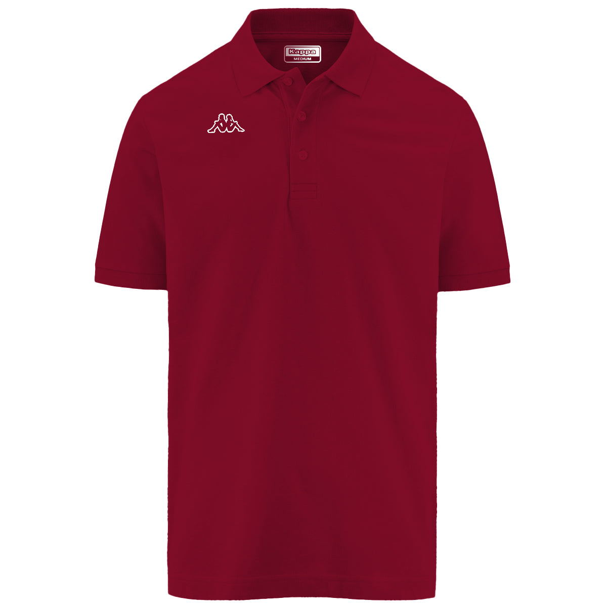 เสื้อ POLO kappa รุ่น LOGO LIFE MSS - 302S1U0-RED - Red